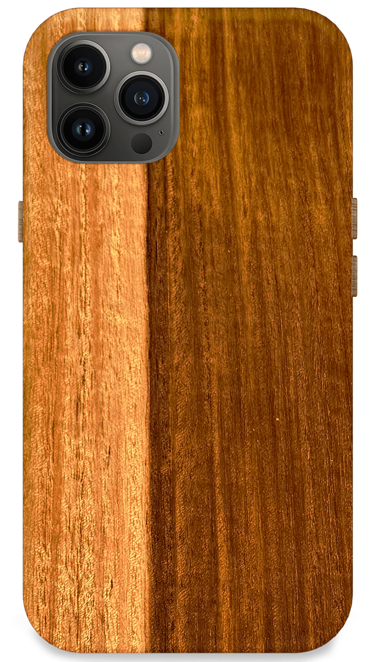 Kerf Select Teak Wood Phone Case for iPhone, Pixel, Galaxy