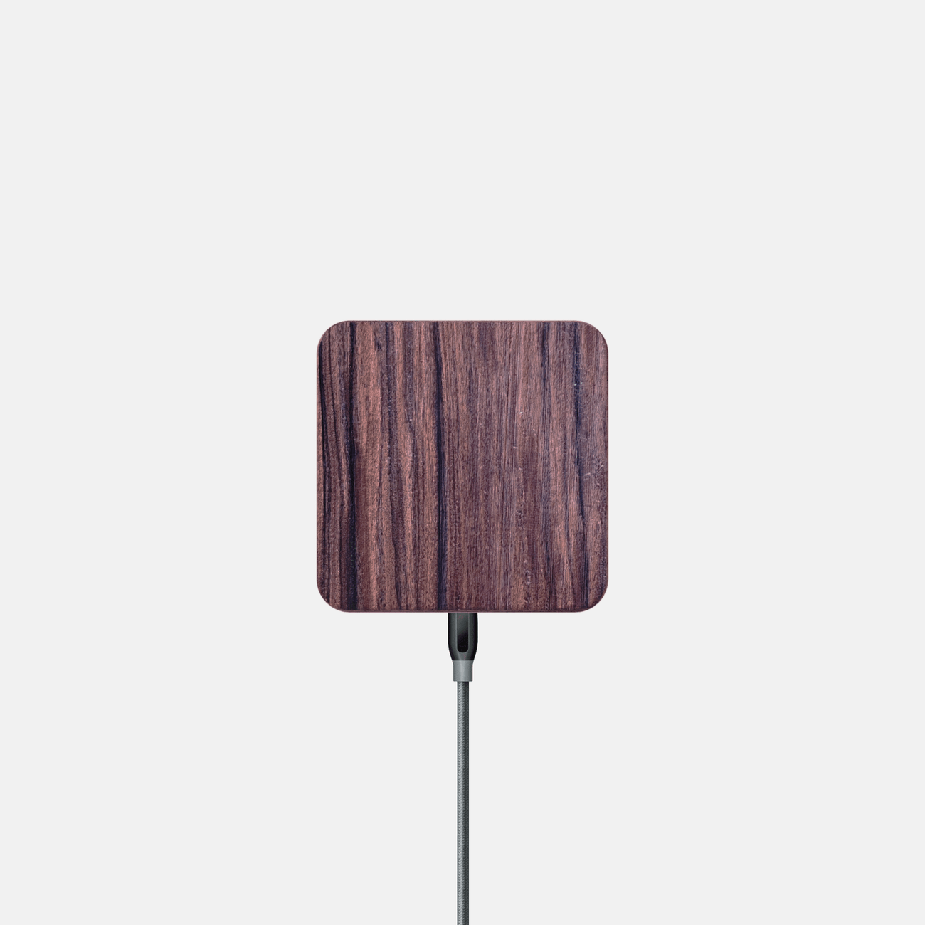 Wood Wireless Charger Block for iPhone/Pixel/Samsung. Fast Charging.